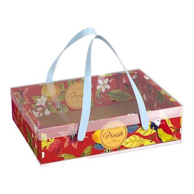 成品高档水果礼盒空盒子定制logo