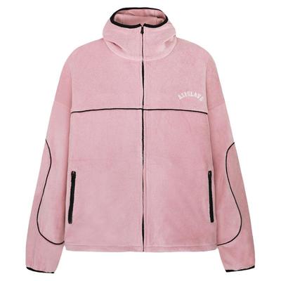 A11SLAVE美式卫衣半拉链摇粒绒