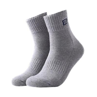 秋冬纯棉加厚毛巾底吸汗防臭男袜