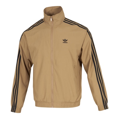 Adidas阿迪达斯2025秋季新款三叶草运动服立领梭织夹克外套JY1333