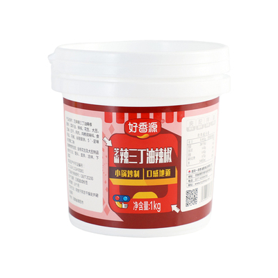好香源桶装辣椒酱河南油辣椒