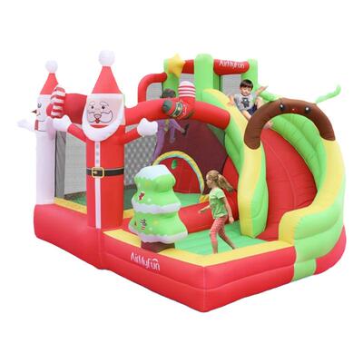 AirMyFun圣诞充气城堡蹦蹦床家用