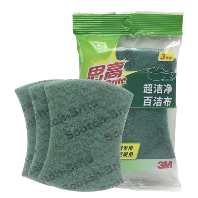 3M7103百洁布家务片装沾油不掉