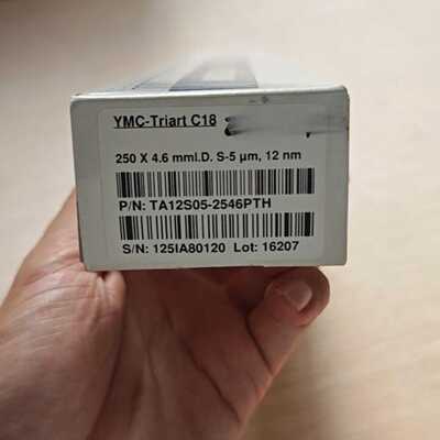 售前询价TA12S05-2546PTH 液相色谱柱 YMC C18 4.6*250mm 5um议价