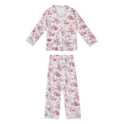 Sinbounboun家居服撞色印花睡衣