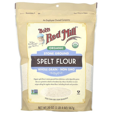 Bob'sRedMill鲍勃红磨坊有机斯佩尔特小麦粉全谷物高纤维蛋白营养