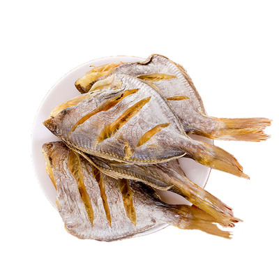 鲜晒南鲳鱼干香煎好吃