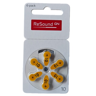 瑞声达助听器电池A10/PR70