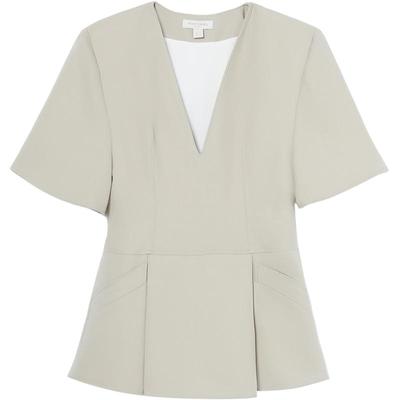 ITMTXMATERIEL深V领廓形短裙