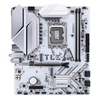 COLORFIRE七彩虹B760M-G WHITE WIFI D5主板CPU套装i5 14600KF板U