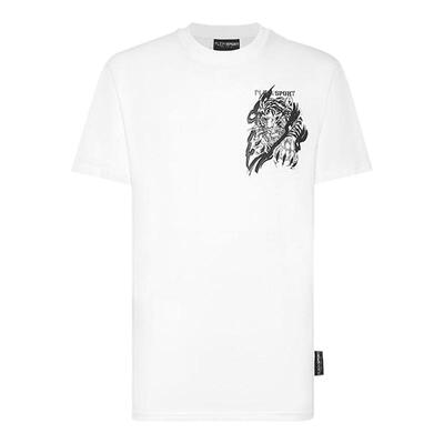 PHILIPP PLEIN 2025年夏男士Tiger短袖圆领T恤 PLEINSPORT