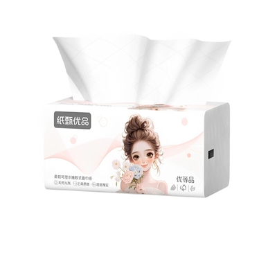 大包抽纸5包装六层加厚家用