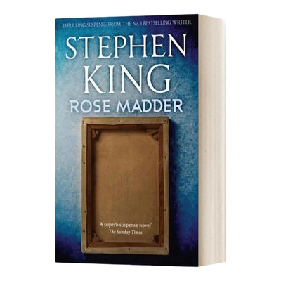 英文原版小说 Rose Madder 玫瑰疯狂者 斯蒂芬 金 英文版 进口英语原版书籍