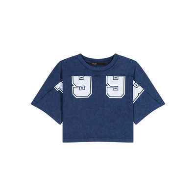 Maje休闲设计感短款T恤短袖