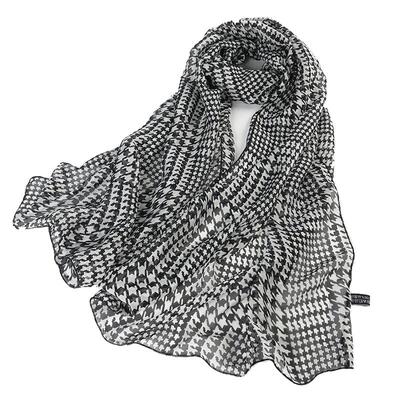 100%桑蚕丝丝巾真丝围巾舒适漂亮