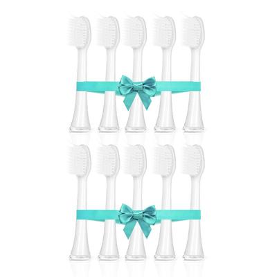 【量贩装】softie舒米尔0.01mm超细软毛电动牙刷原装刷头10支装