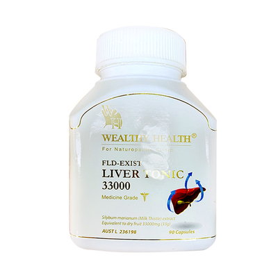 澳洲进口Wealthy Health苦蓟草肝胶囊白金版33000mg