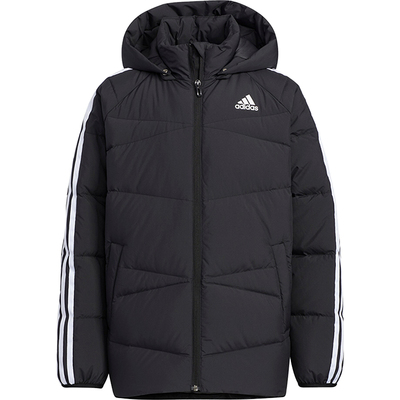 Adidas/阿迪达斯正品2025新款儿童运动保暖连帽长袖羽绒服HM7161