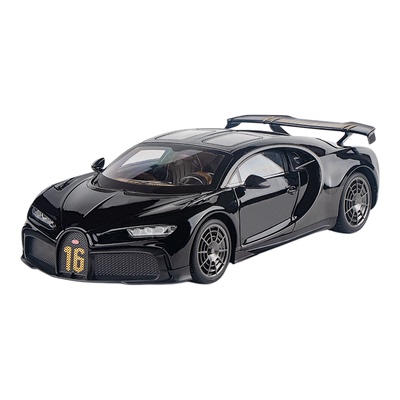 1:18合金布加迪凯龙赛道版跑车模型仿真合金汽车手办玩具收藏礼物