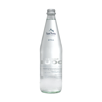 圣安娜天然泉水750ml玻璃瓶