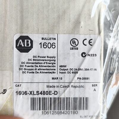 议价AB1606-XLS480E-D直流电源模块适用