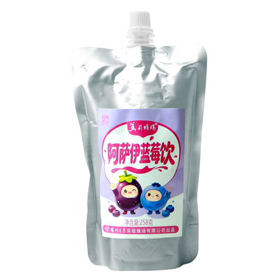 阿萨伊蓝莓饮0添加0脂便携袋装