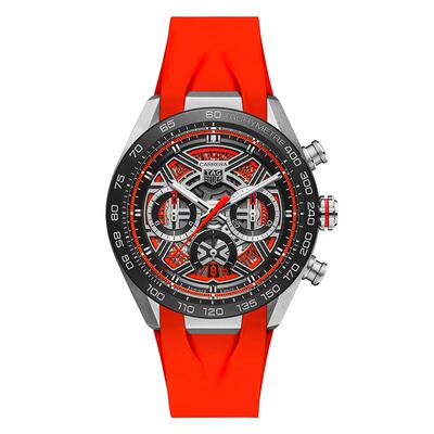 泰格豪雅卡莱拉系列镂空计时码表