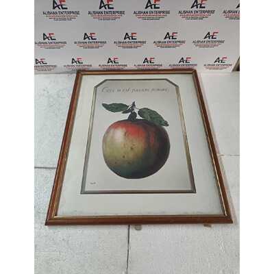 Rene Magritte  Dies ist kein Apfel  Gerahmter Druck Signiert