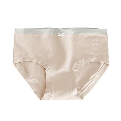 桔内蝴蝶结撞色腰带少女内裤