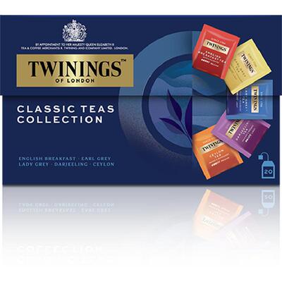 TWININGS川宁5口味经典伯爵红茶
