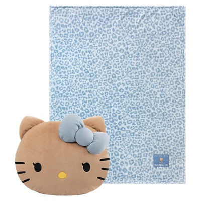 tbh野兽派家居三丽鸥Hello Kitty二合一法兰绒暖香毯抱枕毯午睡毯