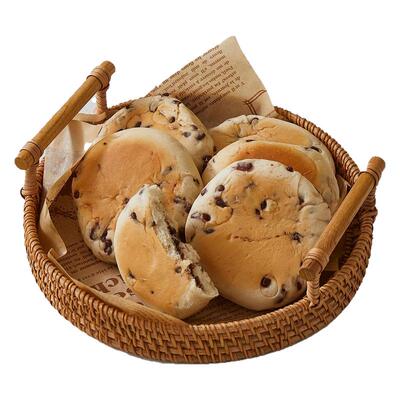 红豆乳酪面包红豆岩烧夹心面包