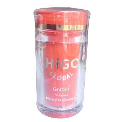 美国原装正品HIGO海购akg基因GnCell男女60粒/瓶