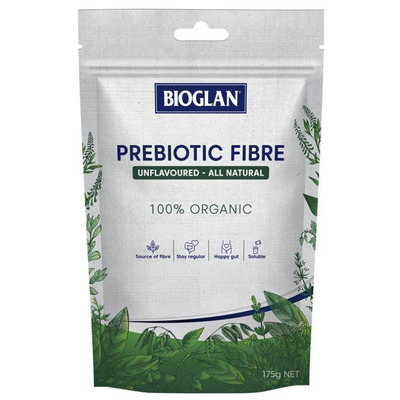 肠道消花/Bioglan 宝兰 有机菊粉益生元膳食纤维粉 175g 澳洲直邮