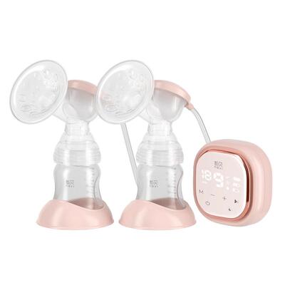 新贝电动双边吸奶器吸乳器