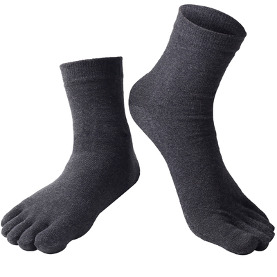 恒源祥纯棉防臭五指袜男