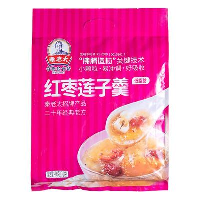 秦老太红枣莲子藕粉羹大袋490g