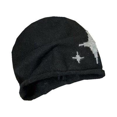 冬季防寒堆堆帽女士冷帽月子帽