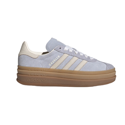 adidas阿迪达斯三叶草T头鞋2026夏女GAZELLE BOLD厚底板鞋 IH4210