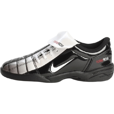 NIKE耐克女子夏 T90 SE黑银运动薄底鞋复古足球休闲鞋IO2389-001