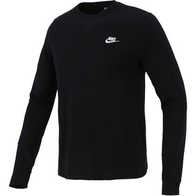 滔搏NIKE耐克男子圆领运动休闲长袖T恤套头衫AR5194-010