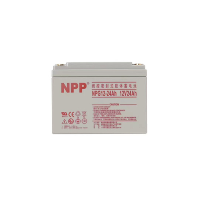 NPP耐普NP12-7Ah5 9电梯12V24Ah17 38 65 100消防UPS直流屏蓄电池