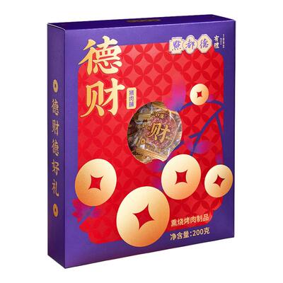 点都德德财猪肉脯礼盒