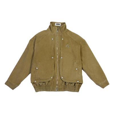 新款双层结构洗褪外套