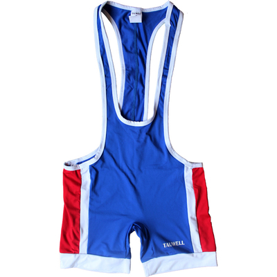 连体背心丝滑健身深蹲举重摔跤