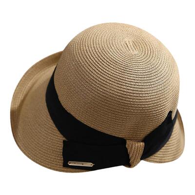 防晒旅游遮阳帽女折叠显脸小UV