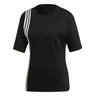 Adidas/阿迪达斯正品 夏季新款三叶草女子休闲运动短袖T恤 EC0932
