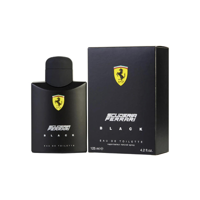 法拉利黑色奔跑的红色男士淡香水