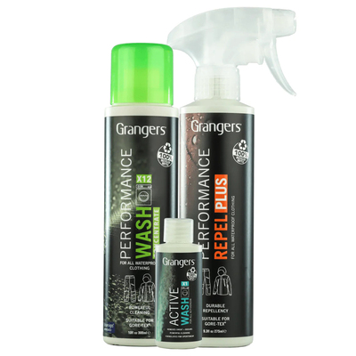 英产Grangers户外冲锋衣滑雪服GORE-TEX防泼水喷雾DWR护理修复