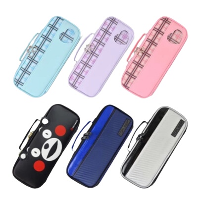 日本皮质大容量多功能收纳文具盒